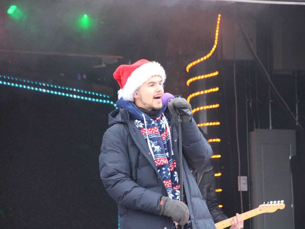 Tyler Shaw looks back on CPKC Holiday Train stop as he gears up for new album - DiscoverWestman ...